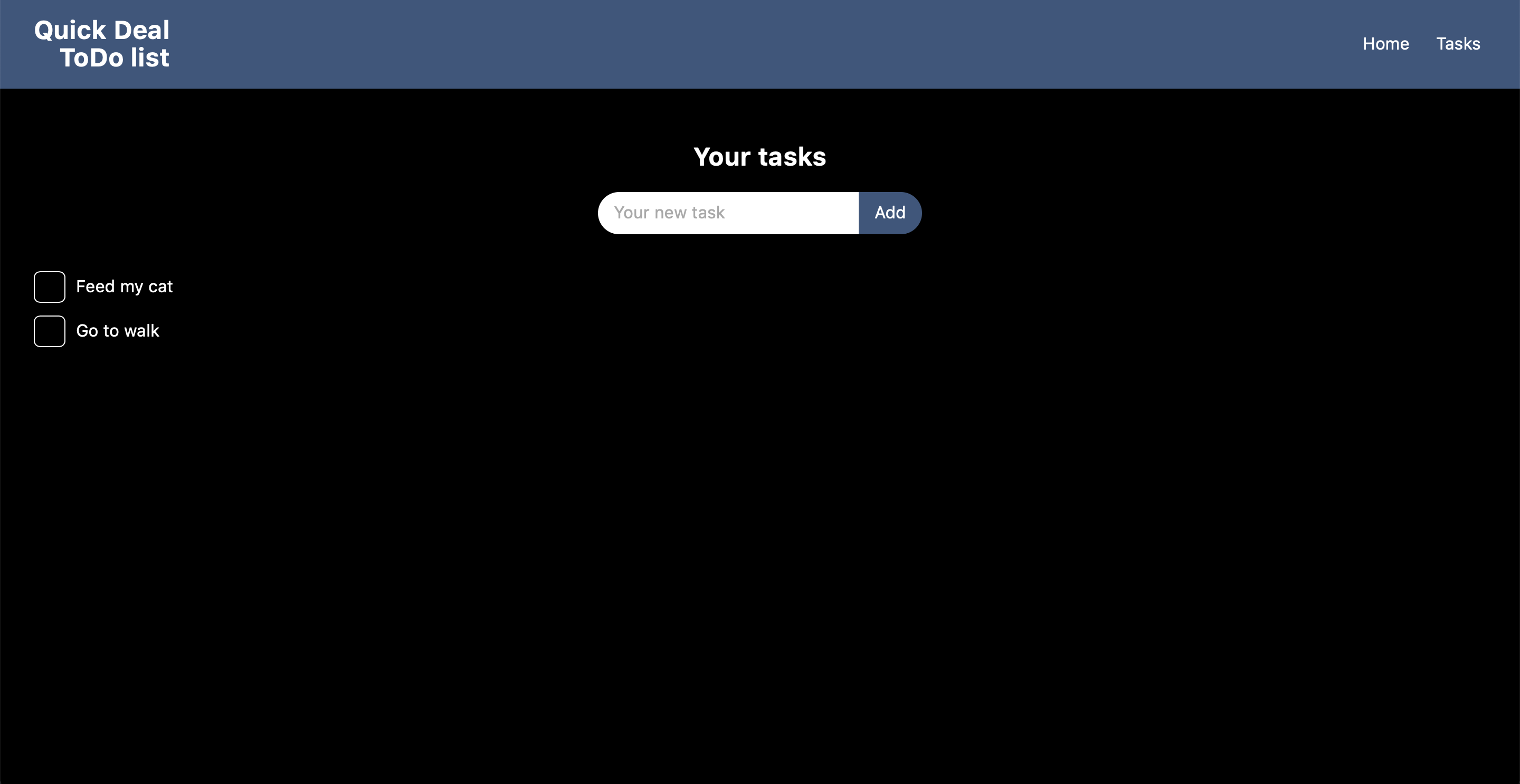 GitHub - AlexBelostozky/qd-todo: Simple ToDo App – test task for Quick Deal