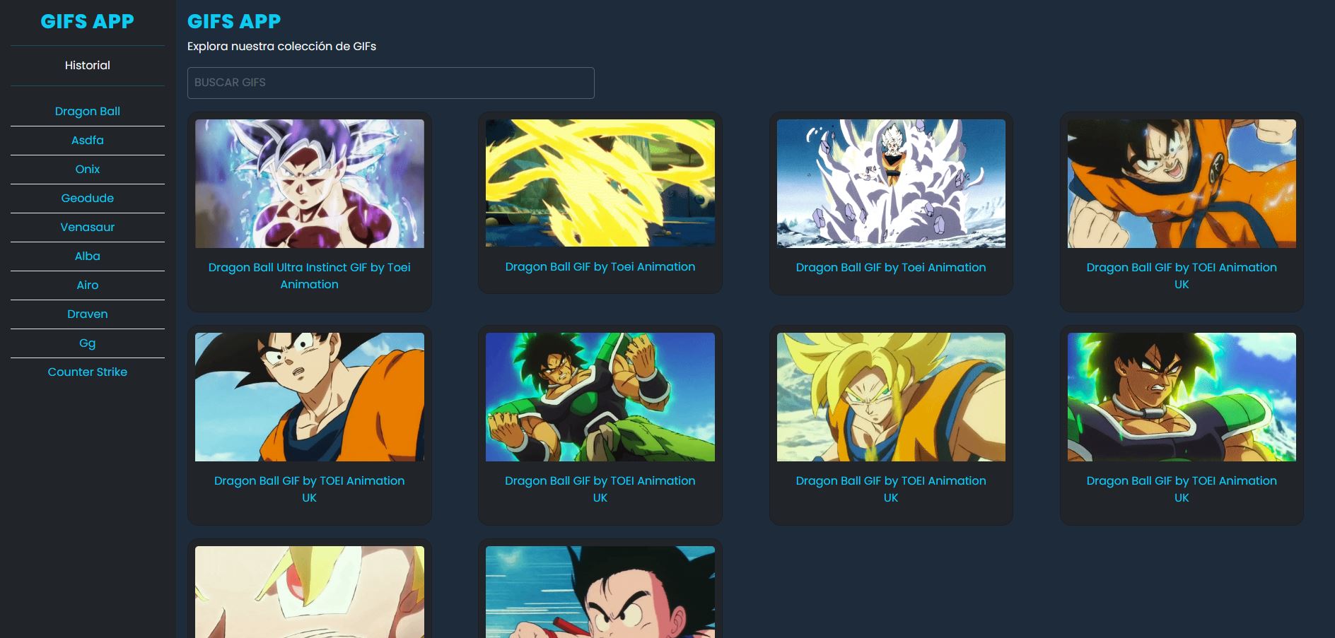 GitHub - DanielBayarri/Gifs-App