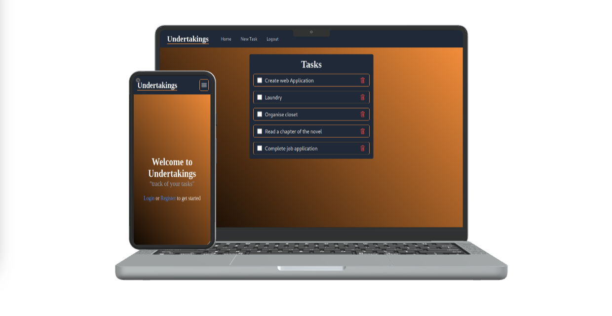 GitHub - yuvenalmash/undertakings: RESTful API for a Task management application. Uses JWTs to ...