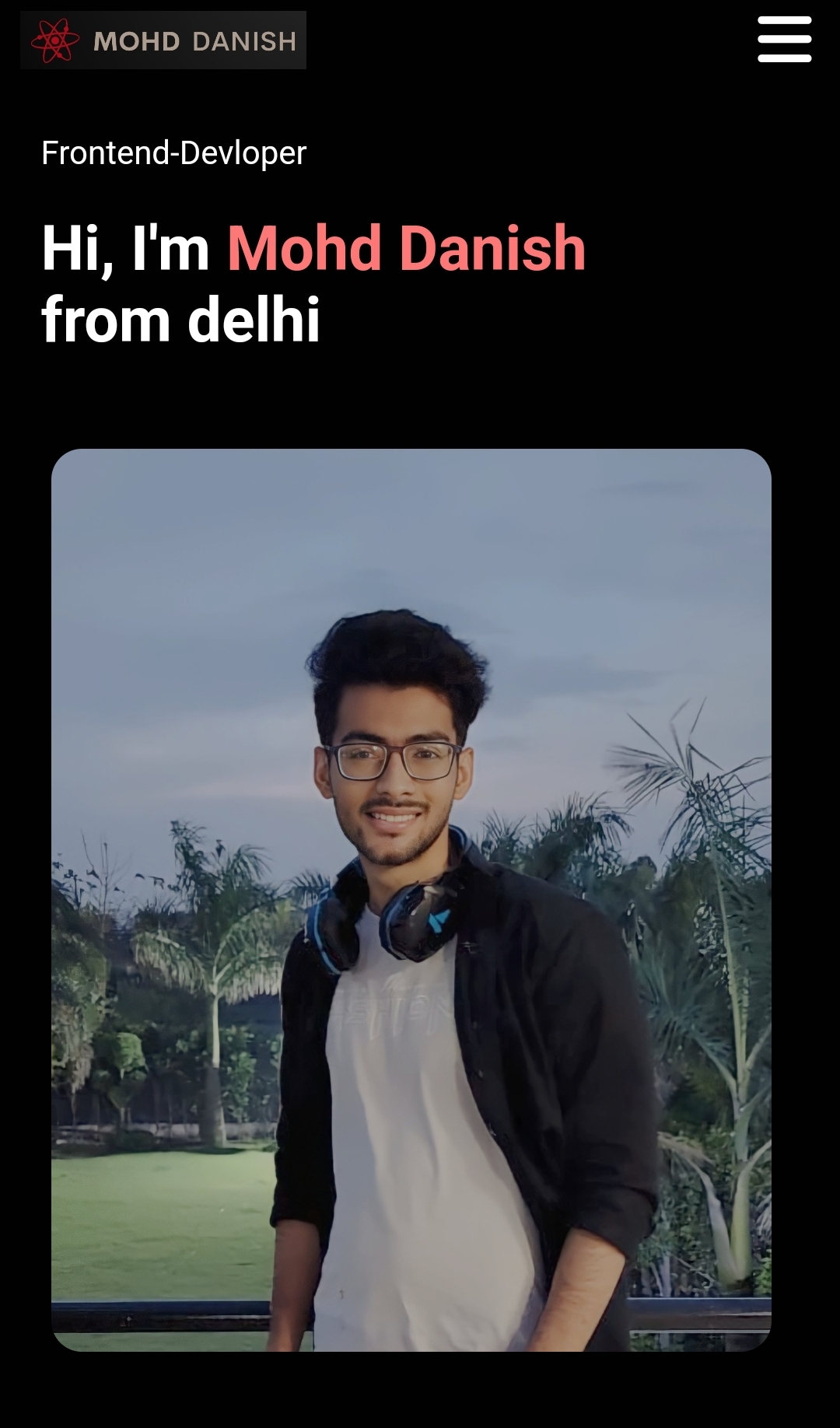 GitHub - Danishh-7/danish_porfolio: Config files for my GitHub profile.