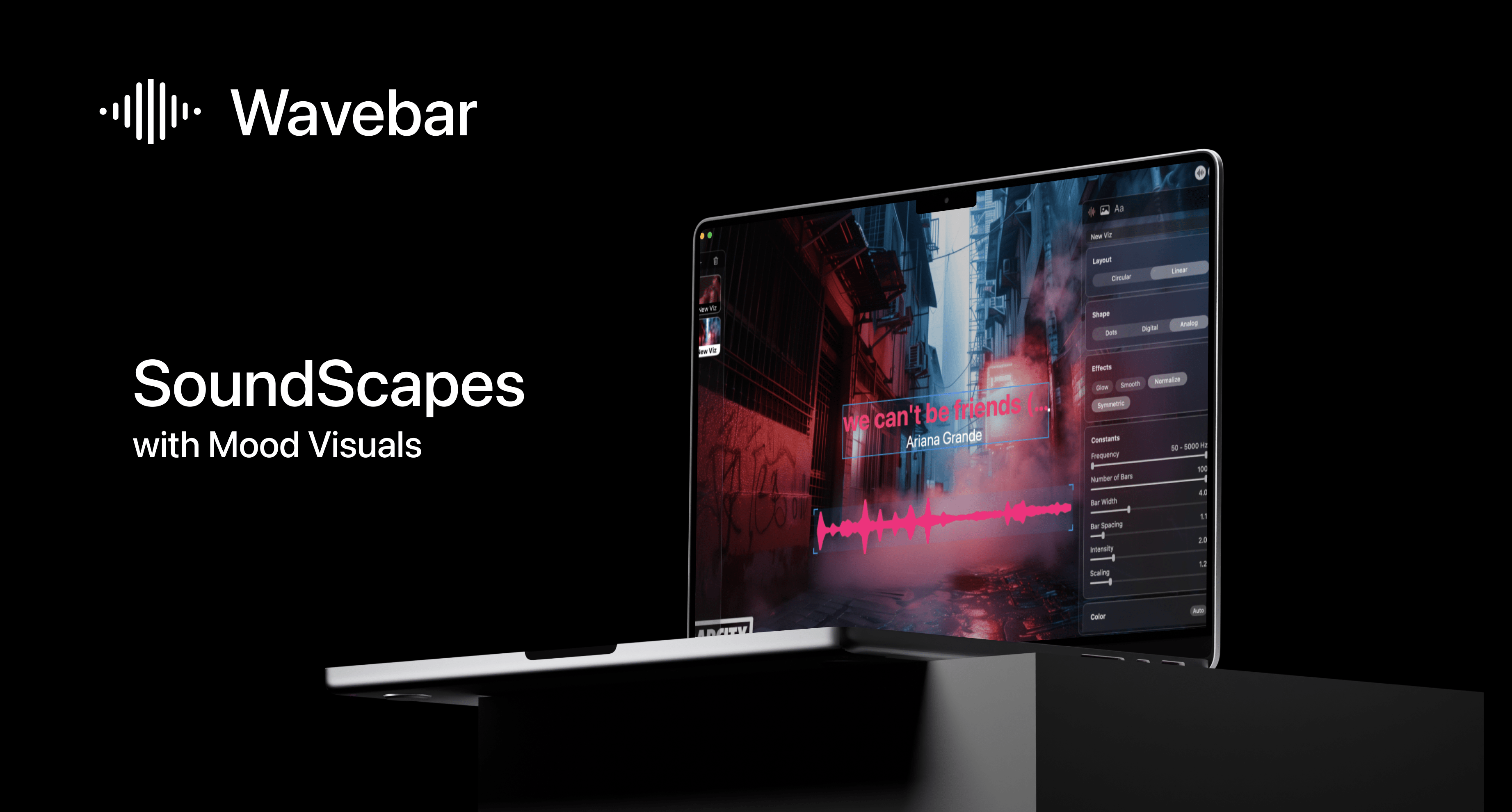GitHub - hhajime/Wavebar: Audio Visualizer for Mac Users