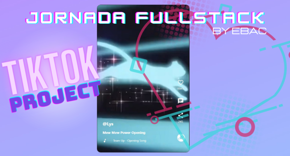 GitHub - GioLys/TikTok-Project: Projeto de imersão fullstack da plataforma EBAC, onde foi ...