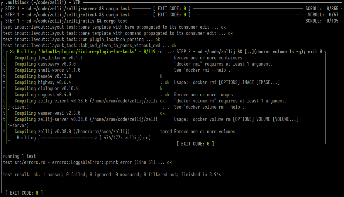 GitHub - imsnif/multitask: A mini-CI as a Zellij plugin