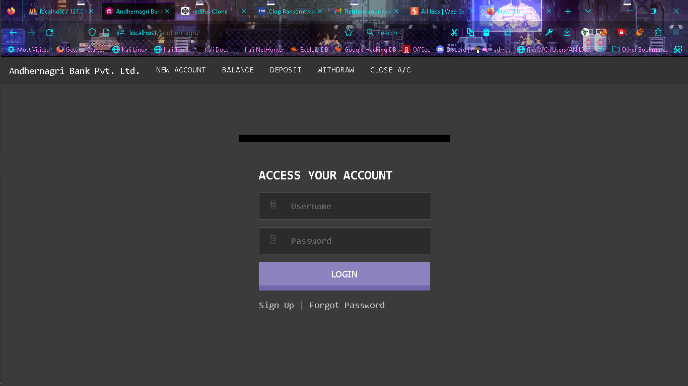 GitHub - Krimson-Squad/AndherNagri: A vulnerable site to practice XSS ...