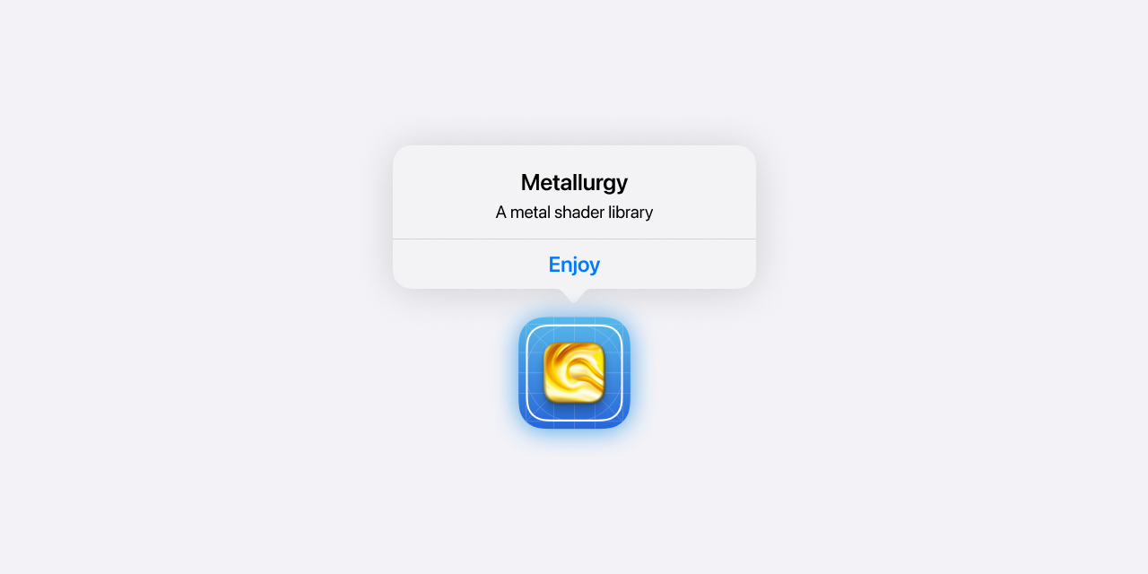 GitHub - raphaelsalaja/metallurgy: A SwiftUI Metal Shaders library.