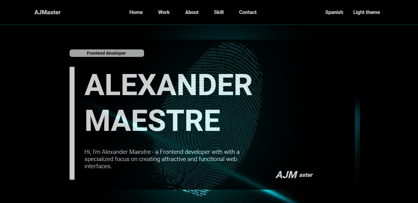 GitHub - ajmaestre/portfolio