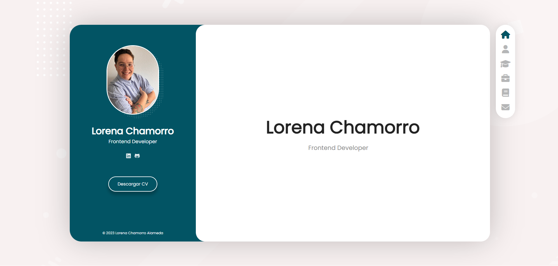 GitHub - ChamorroDeveloper/portfolio: Este es mi portafolio hecho en ...