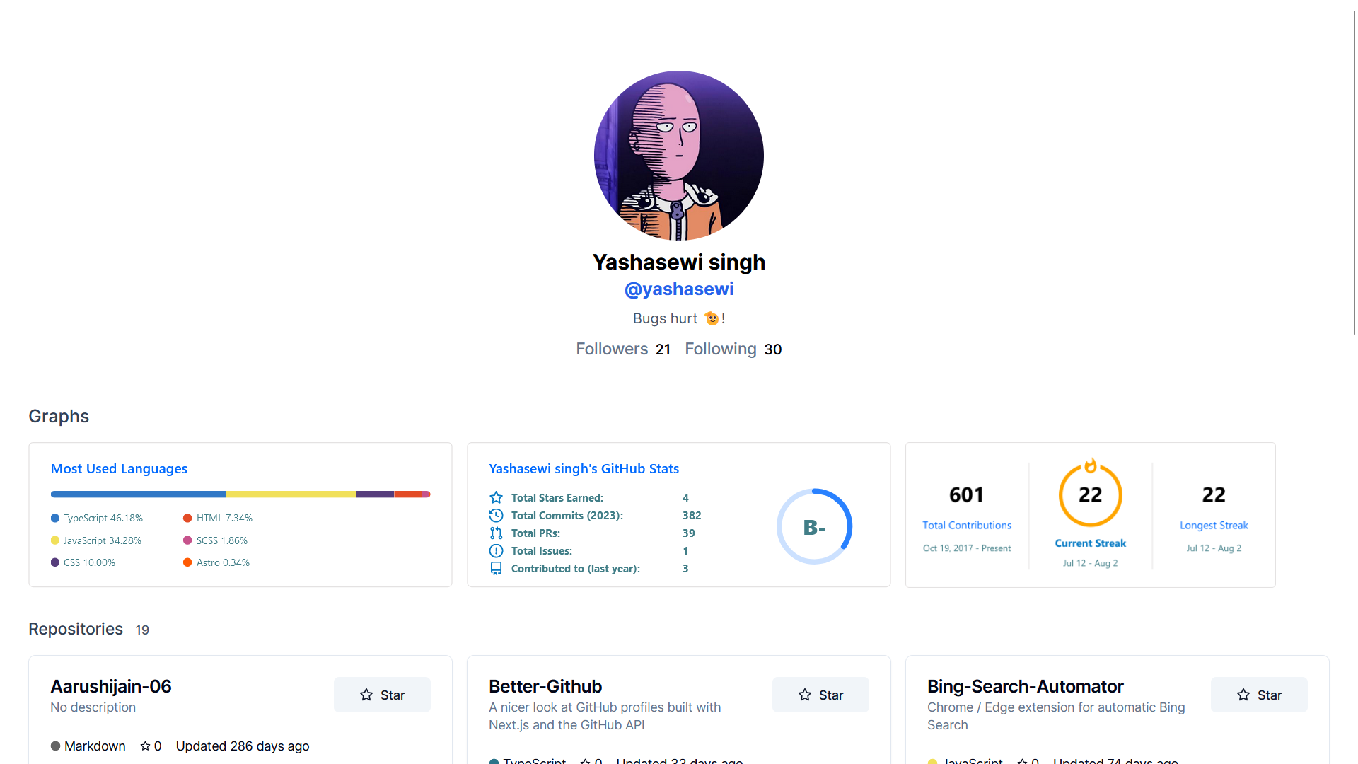 githubprofile · GitHub Topics · GitHub