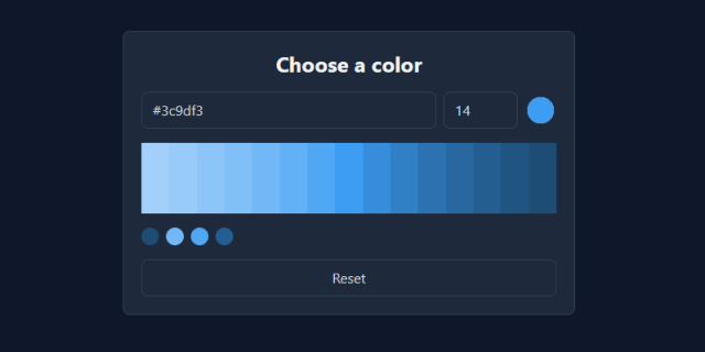 GitHub - Steellgold/colors: 🎨 Generate variations of your color
