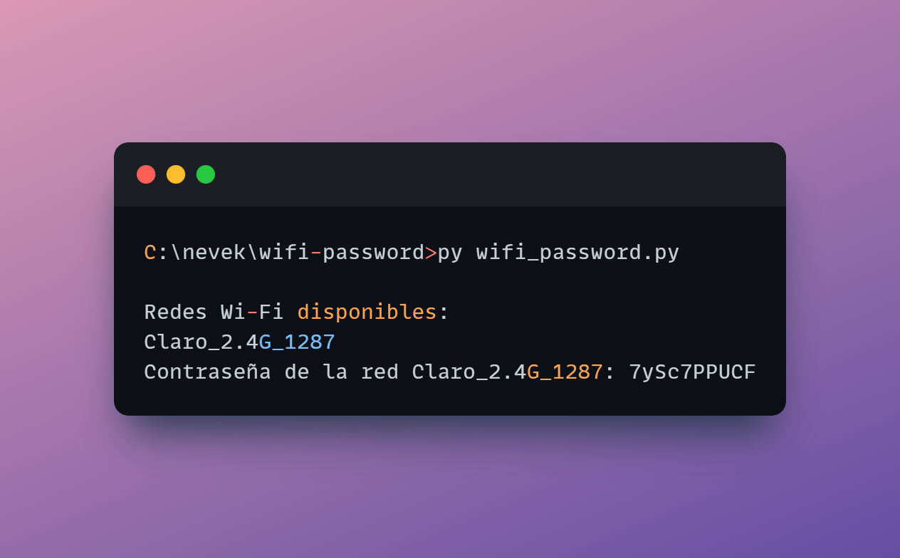 GitHub - sdilonedev/wifi-password: La gente te pide la contraseña de Wi-Fi. Responde rápidamente ...
