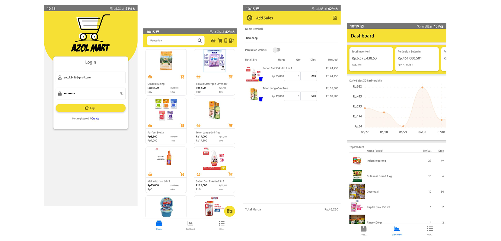 GitHub - antok2486/azolmartv2: POS system for small business. Developed ...