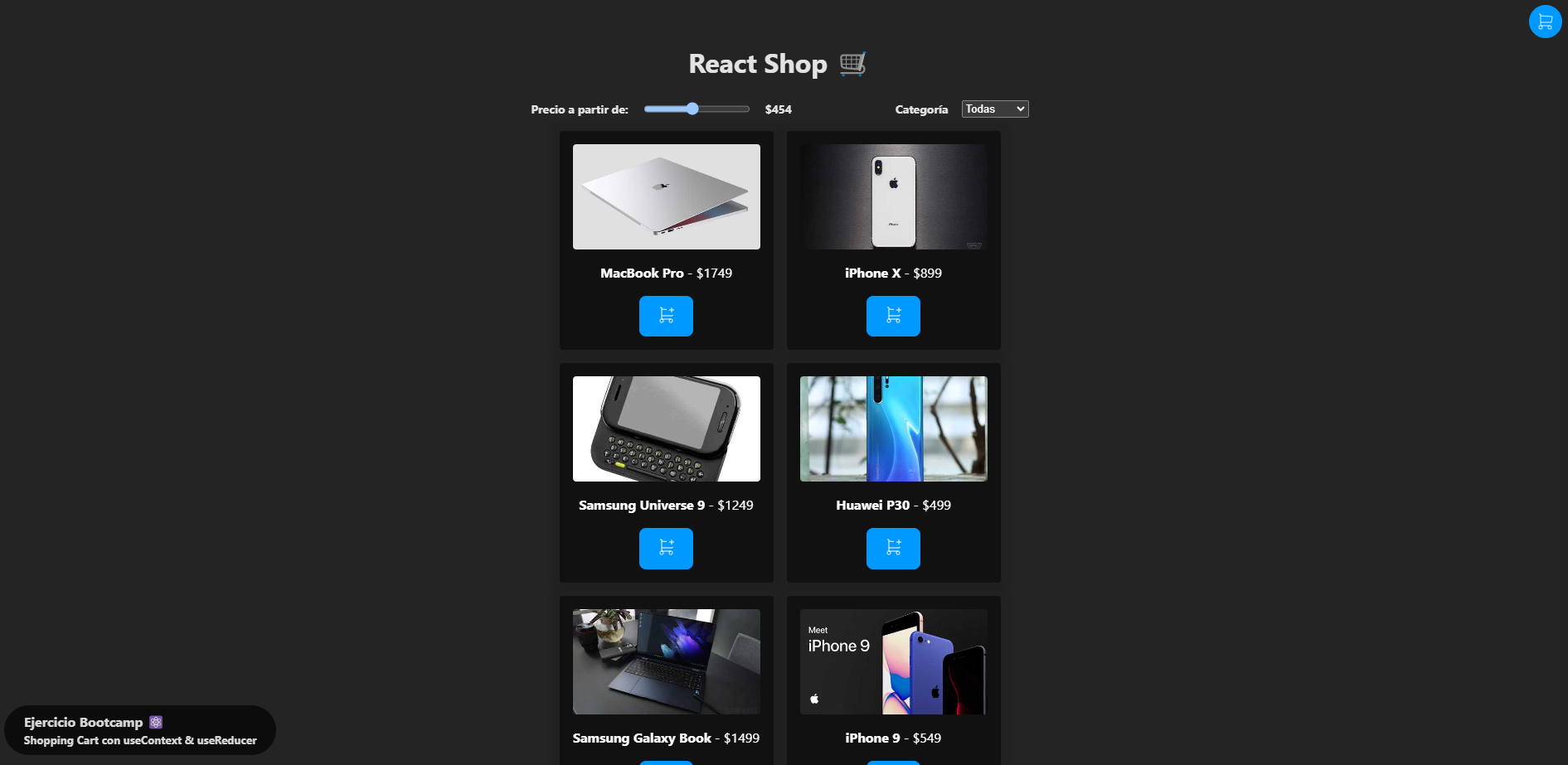 GitHub - ChamorroDeveloper/Shopping-Cart: Ejercicio Bootcamp donde ... GitHub - ChamorroDeveloper/Shopping-Cart: Ejercicio Bootcamp donde ...