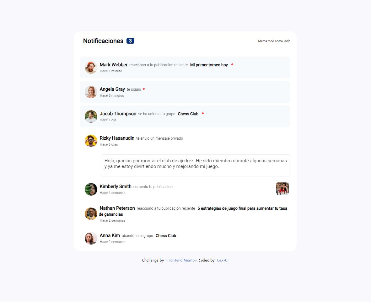 GitHub - Lex-0/NotificationsPage
