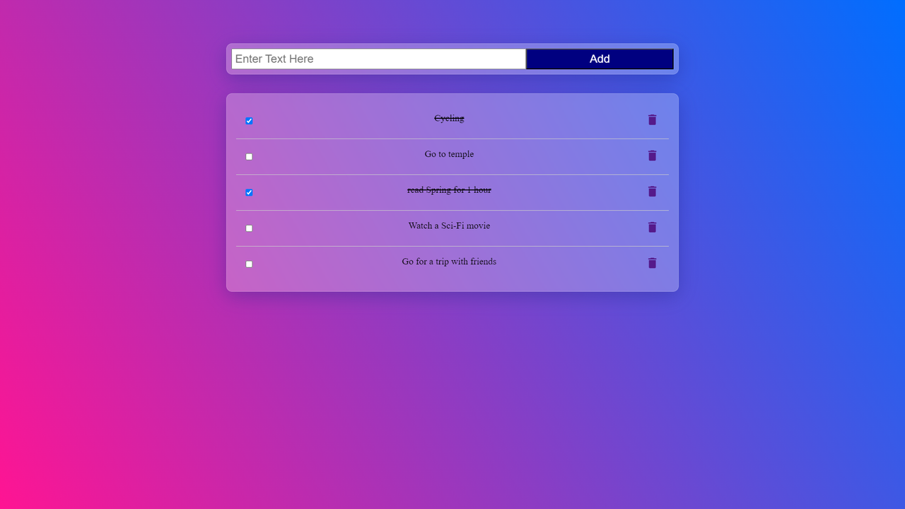 GitHub - sagarxt/todolist: This application helps to manages daily task ...