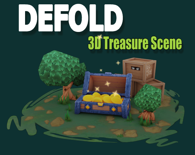 GitHub - FlexYourBrain/Basic3d_TreasureScene: Stylized 3D scene for the Defold game engine