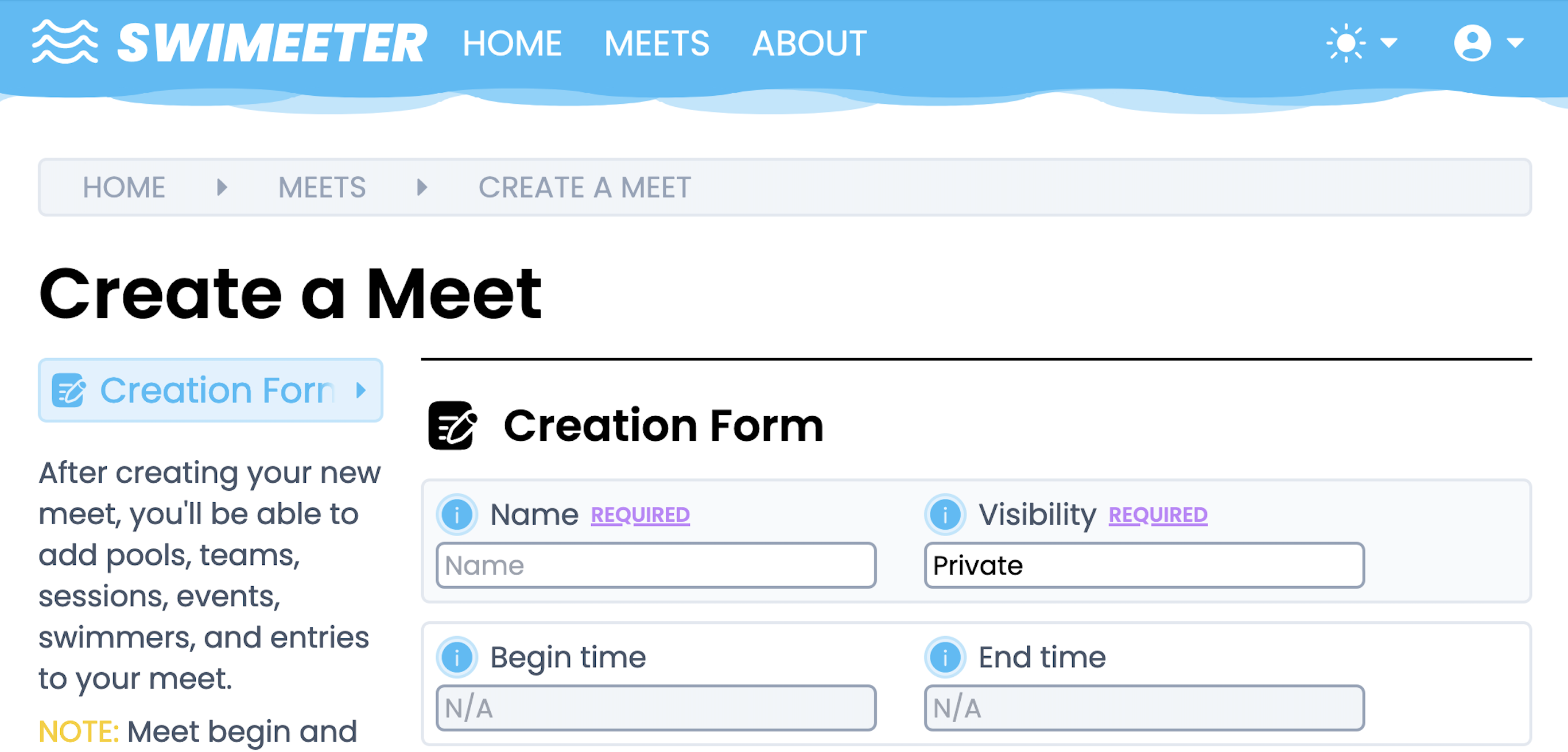 GitHub - bennettlindberg/Swimeeter: A tool for managing swim meets and generating heat sheets on ...