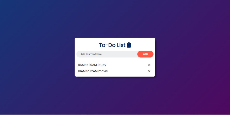 Github Psykat1116todo List App Todo List App Made Using Htmlcssjs 