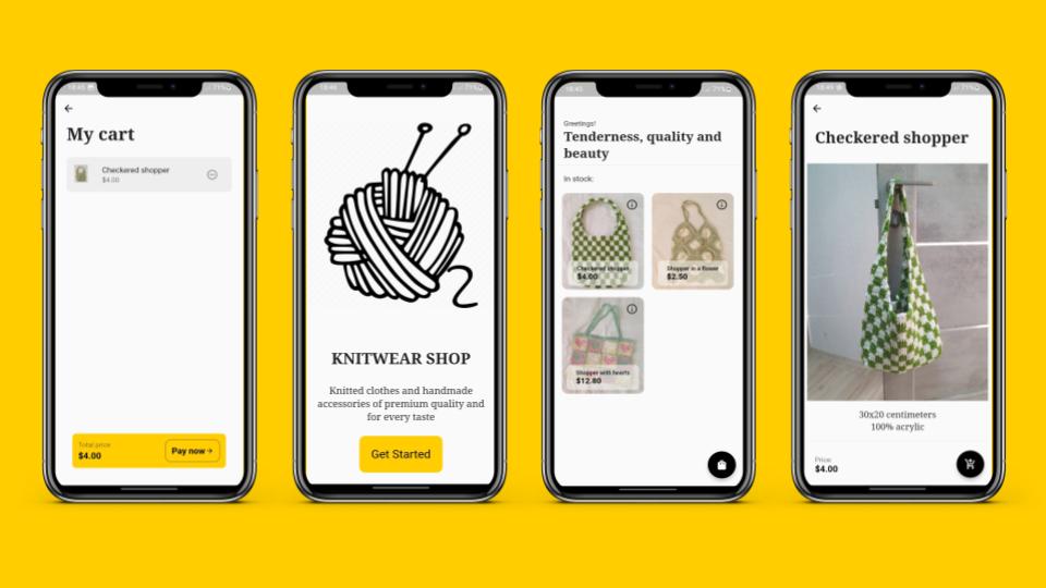 GitHub - TheJuliana/knitwear_shopping_app: Application made using the ...