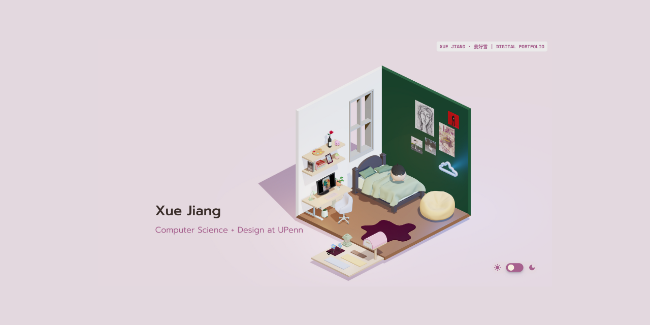 GitHub - xuelikesnow/xue-portfolio: My web dev / digital portfolio!