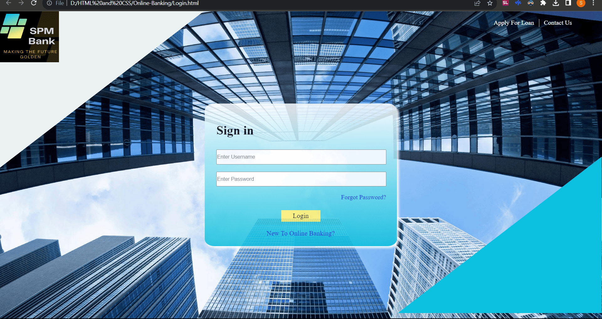 GitHub - Sithumpramu/Online-Banking-website: 1st Year 2nd Semester Group Project
