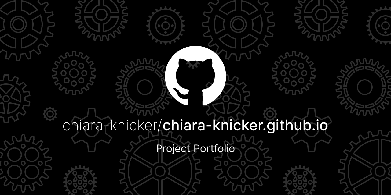 GitHub - chiara-knicker/chiara-knicker.github.io: Portfolio