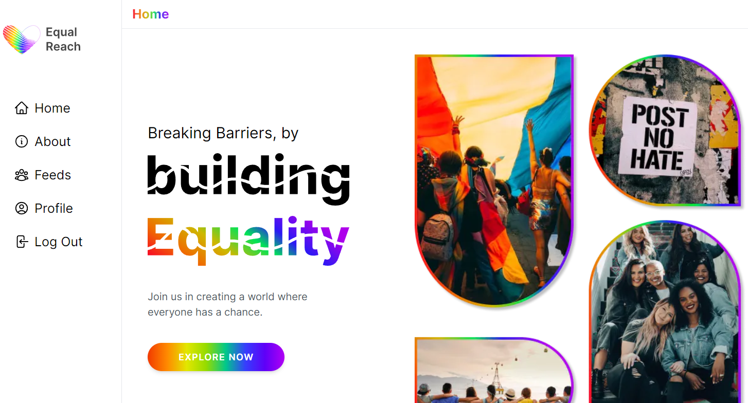 GitHub - Gautam25Raj/equal-reach: Equal Reach aims to address social inequality and promote ...