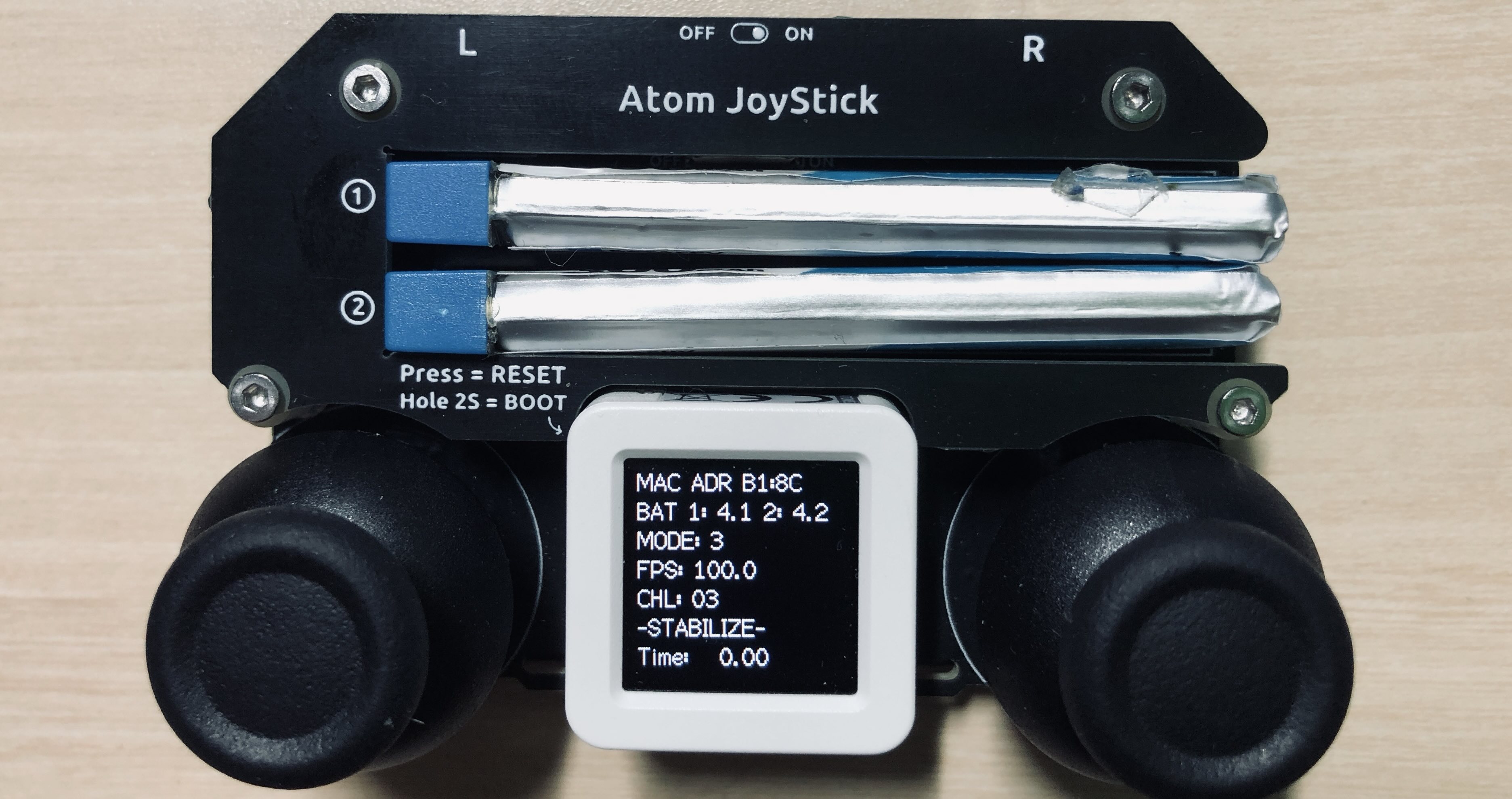 GitHub - M5Fly-kanazawa/ATOMS3Joy: M5Fly Controller code