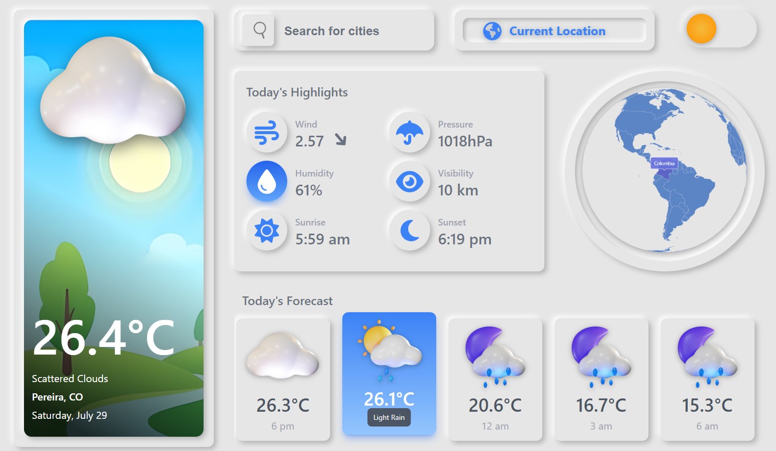 GitHub - kevinAcevedo240/Weather-Application