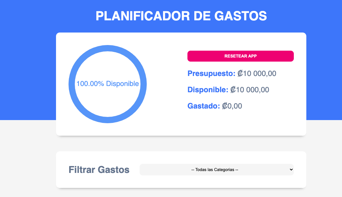 GitHub - enajera123/Gastos-App: A simple and intuitive expense tracker web application built ...