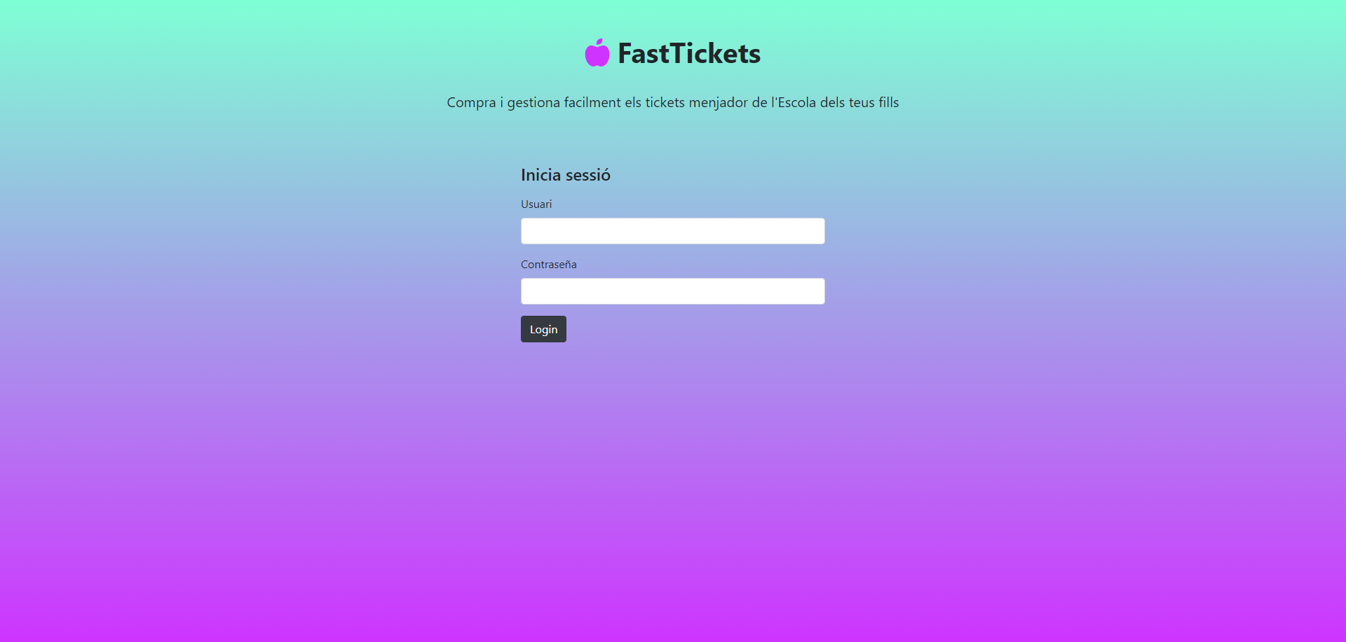 GitHub - LlucGYM/TFG: Trabajo de final de grado. Aplicación para la gestión de los tickets ...