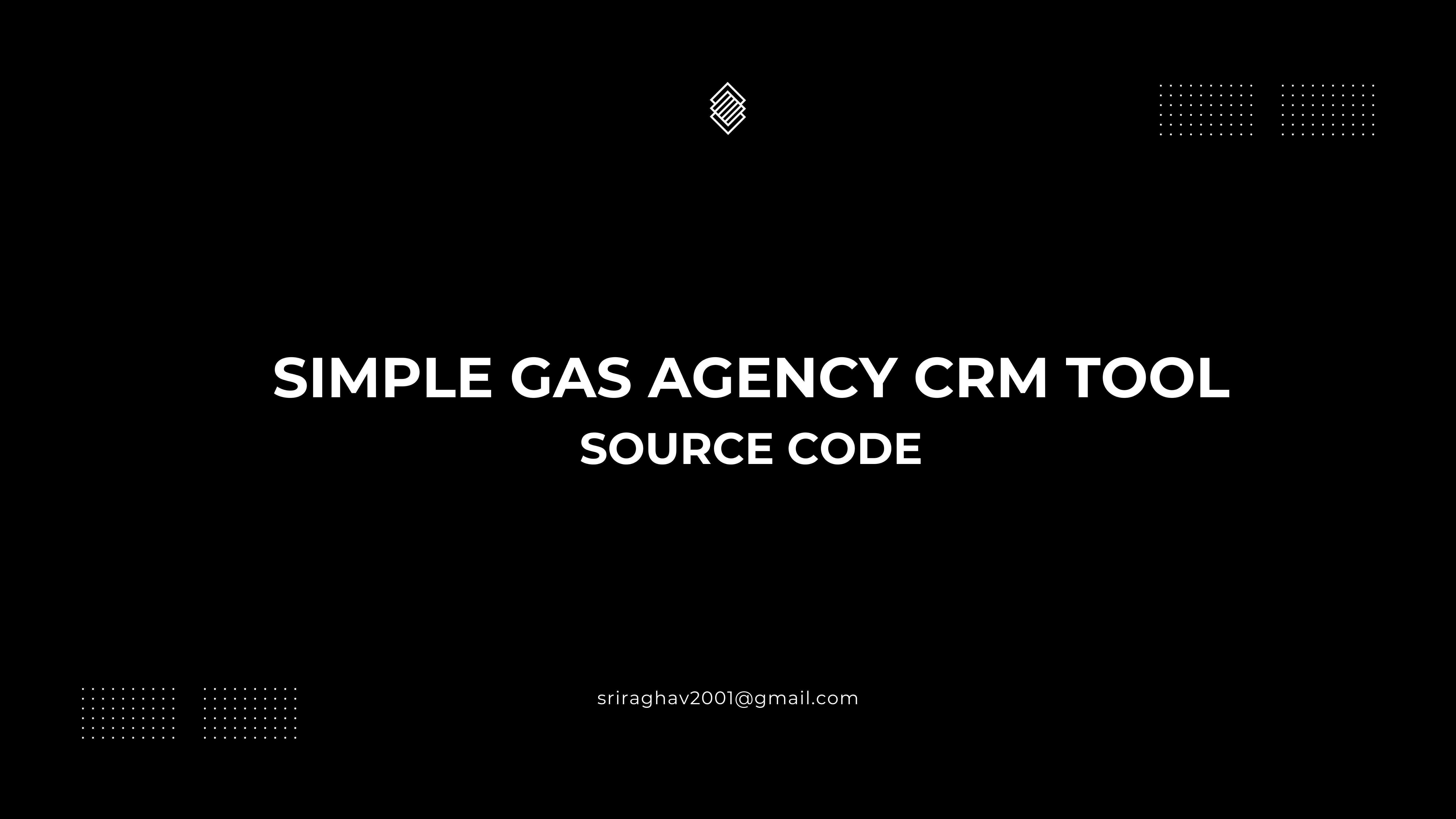 GitHub - sriraghav11/Gas-Agency-CRM: The code provided is a Java implementation of the Gas ...