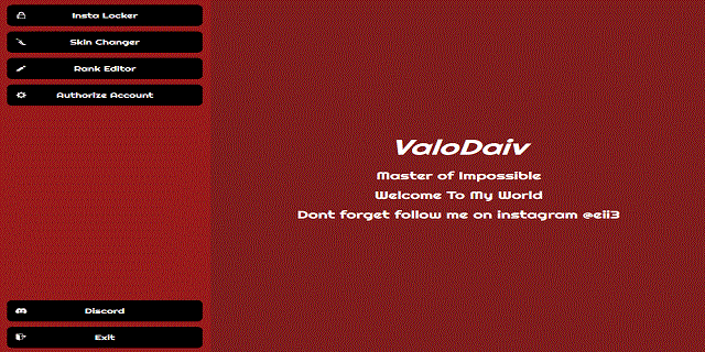 GitHub - McDaived/ValoDaiv: Valorant API App , Edit Rank - Equip Any Skin - Instant Locker Agint