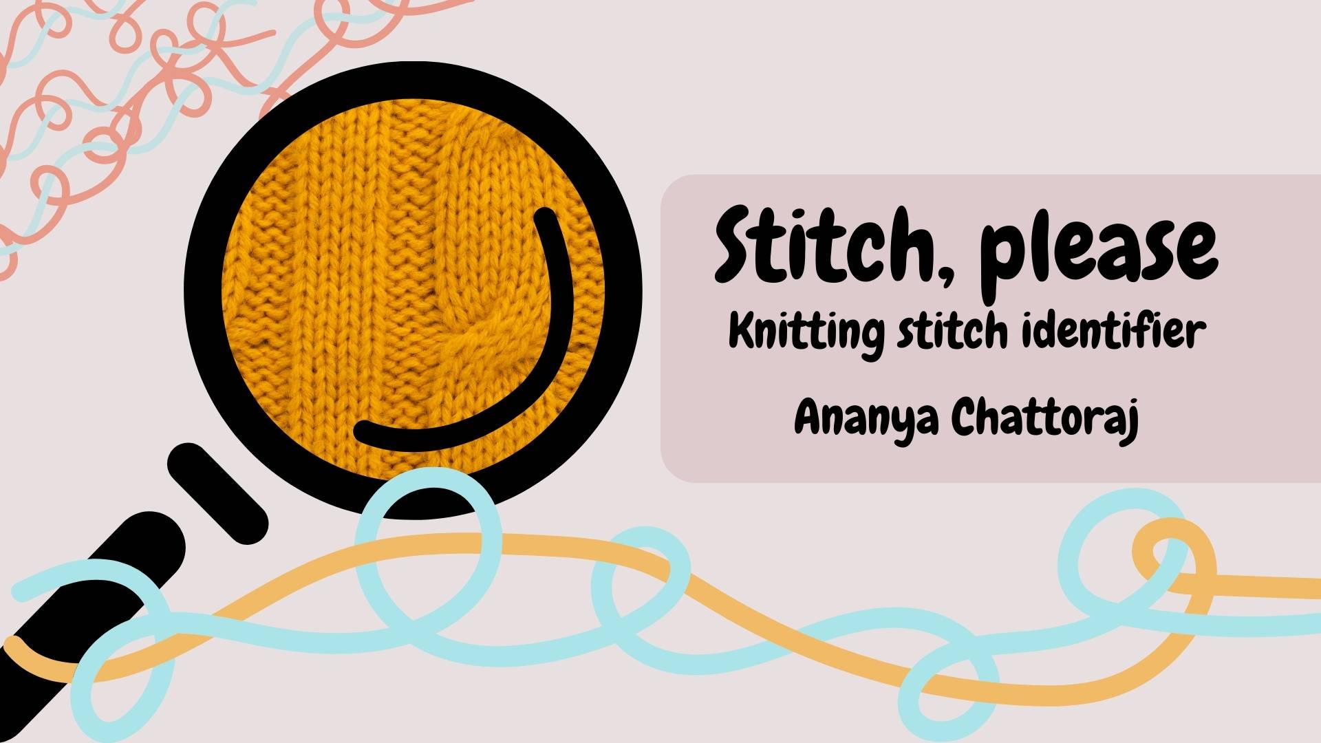 GitHub - ananyachattoraj/stitch_classifier: ONGOING: A project to ...