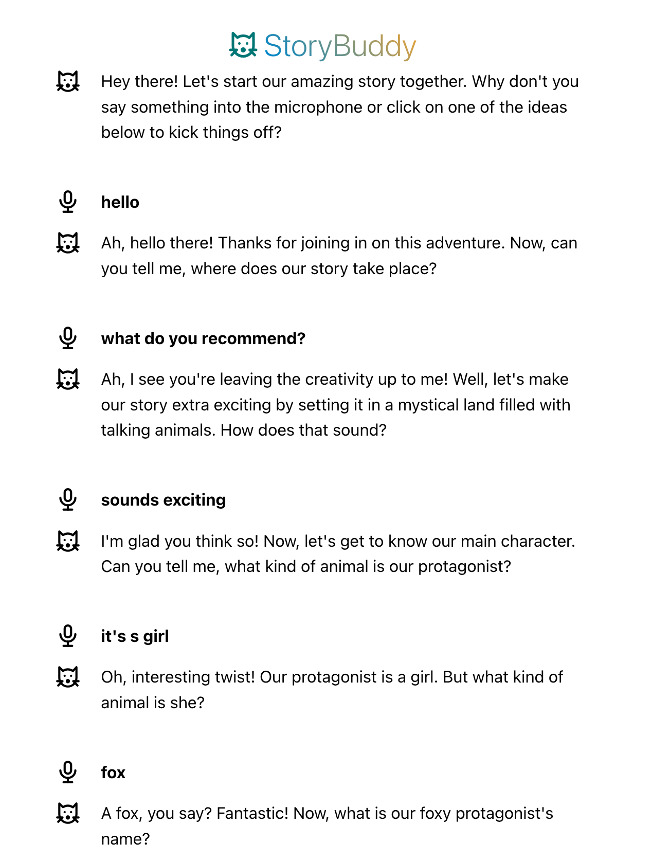 GitHub - stefania11/storybuddy: StoryBuddy Demo