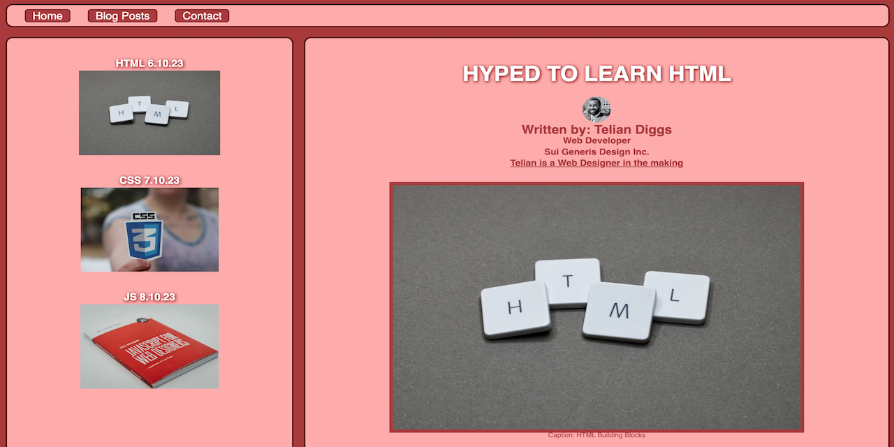 GitHub - Telianakai/Personal-Blog-2.0: Personal Blog Project (Udacity ...