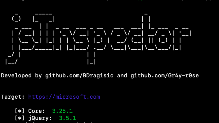 Github Bdragisicjsinspector A Script To Detect The Versions Of Common Javascript Libraries