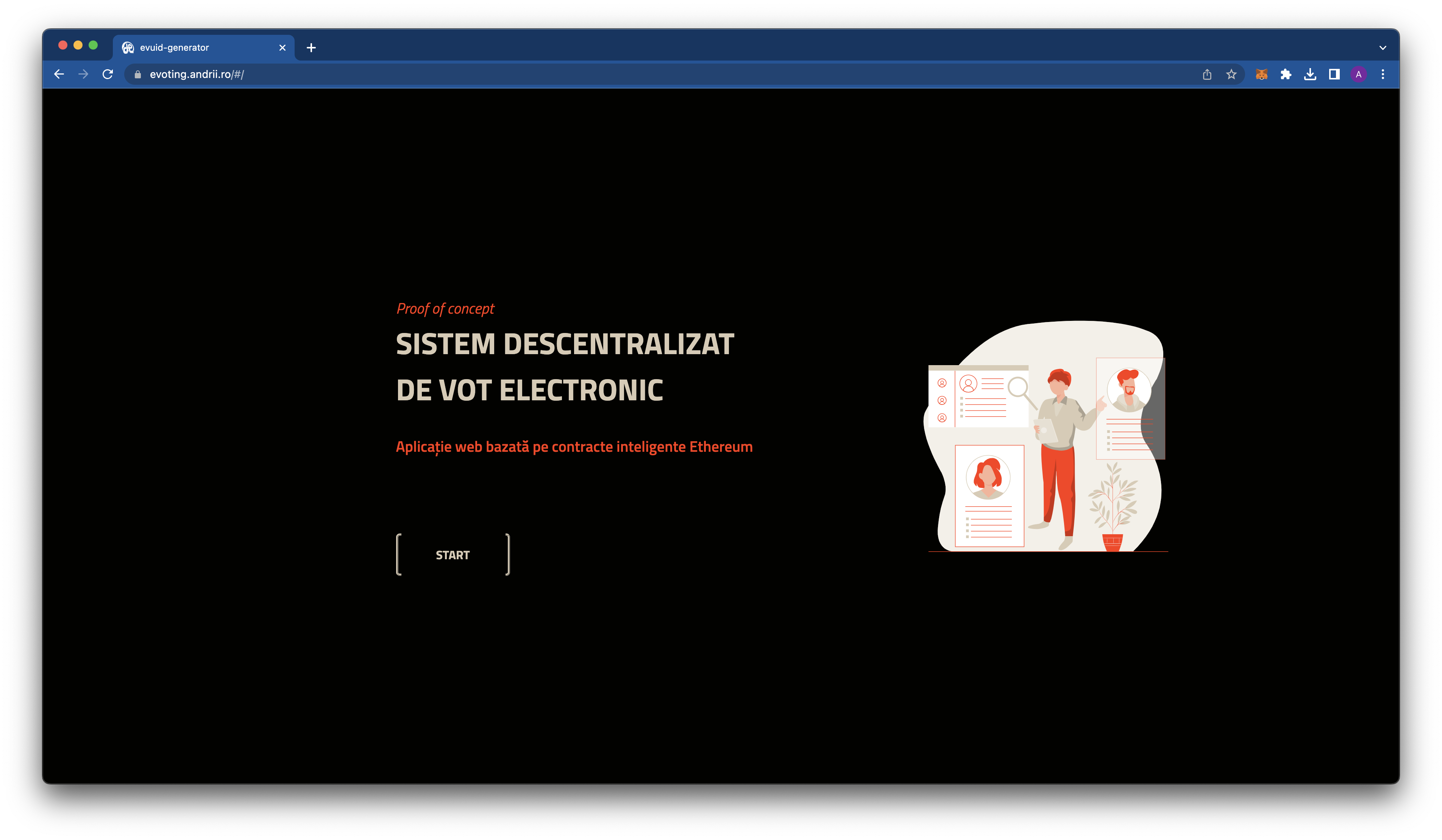GitHub - andrii-alexandru/sistem-descentralizat-de-vot-electronic: Lucrarea de față prezintă ...