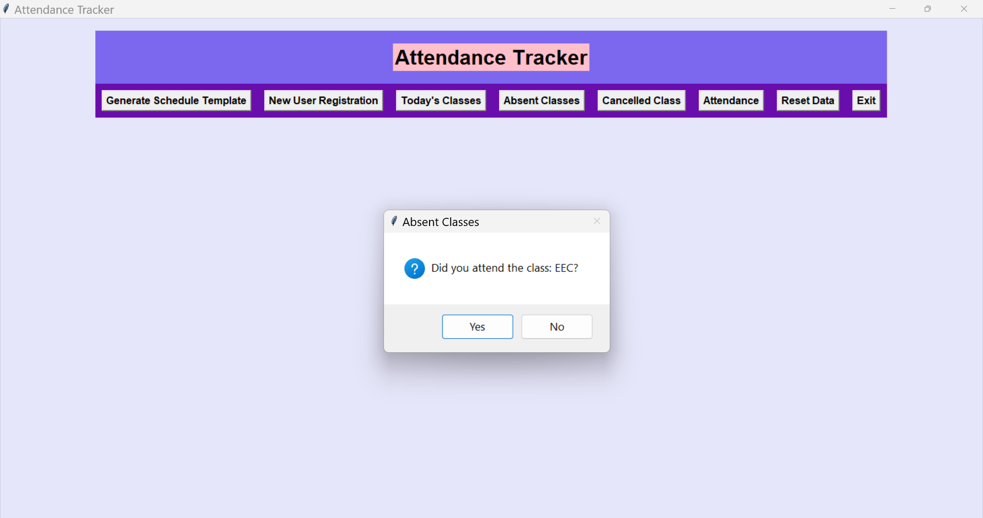 GitHub - i-soumya18/Attendance-Tracker