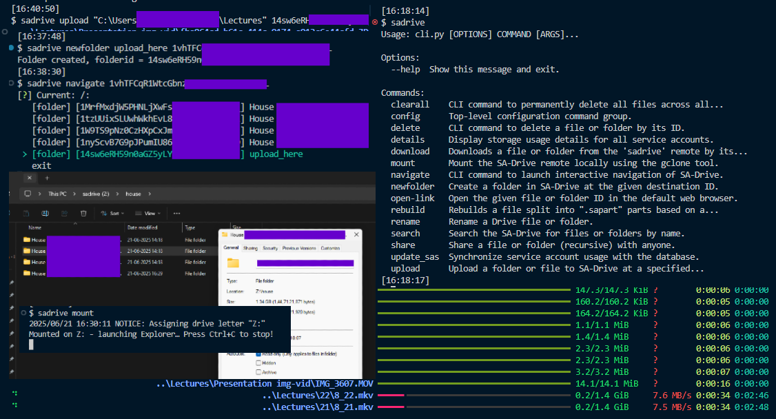 GitHub - jsmaskeen/sa-drive: An alternative of Shared drive/teamdrives. Utilises the 15gb ...