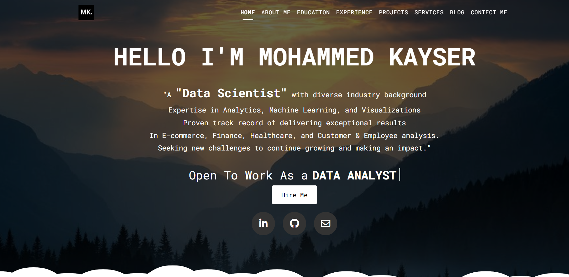GitHub - mohammedkayser/my-portfolio: This is my personal Portfolio website