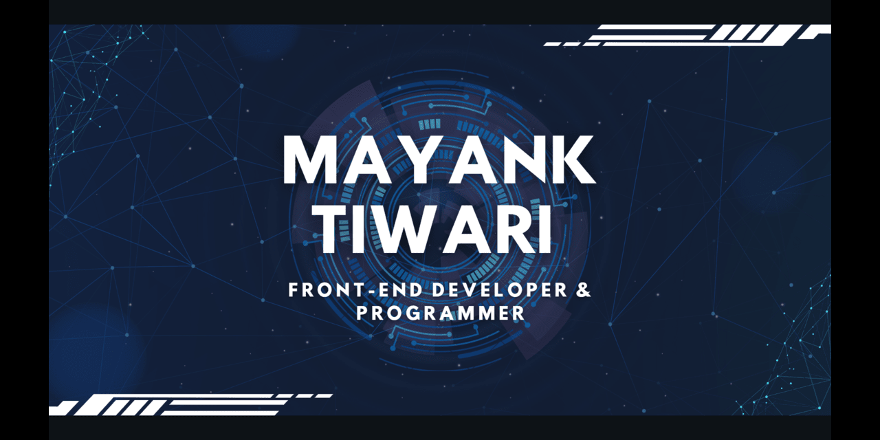 GitHub - mtgmayank/React-Portfolio