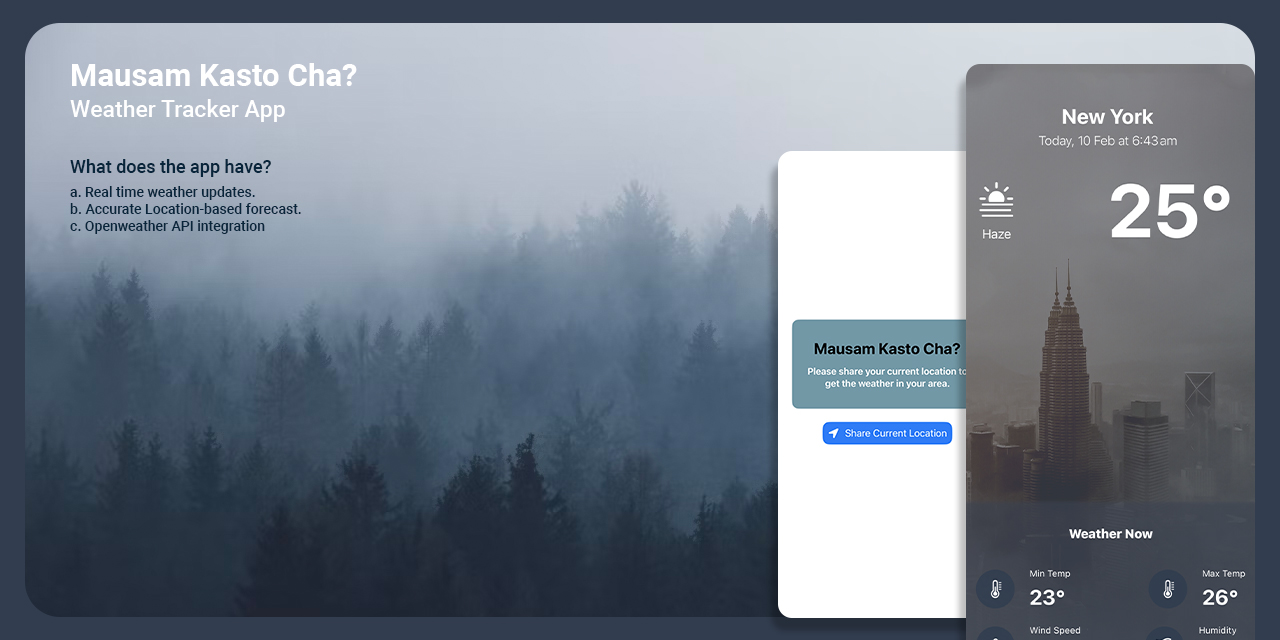 GitHub - nischalniroula5/Mausam-Kasto-Cha---Weather-Tracker