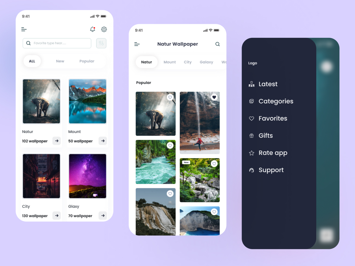 GitHub - VELOCIRAPTOR-V8/Wallpaper_and_Gallery_App_with_Flutter: Wallpaper & Gallery App with ...
