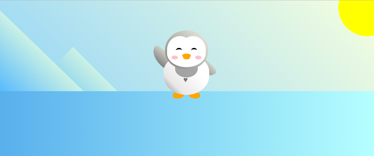 GitHub - HarmainKhilji/A-penguin-waving: a cute penguin waving