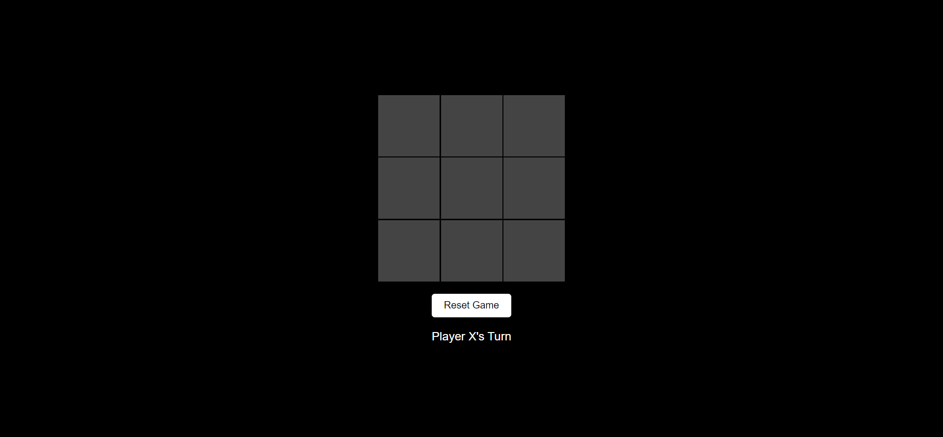 Github Athxrva07tic Tac Toe Game A Simple Tic Tac Toe Game Created Using Html Css And