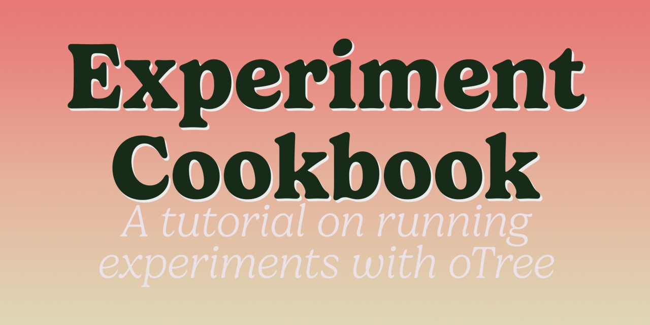 GitHub - aseyq/experimentcookbook: Experiment Cookbook