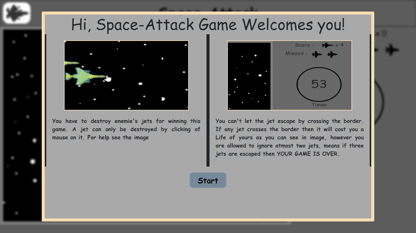 GitHub - jatinrathore/Space-Attack: A DOM based Game