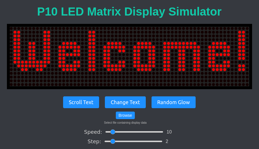 GitHub - MysteriousBits/DMD-Simulator: A simple web app for simulating ...
