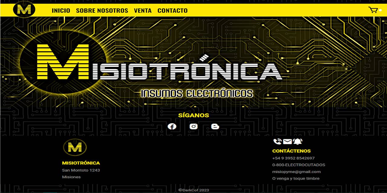 GitHub - SPericich/Misiotronica: Proyecto final integrador, Front-End, FCEQyN UNAM, Junior Full ...