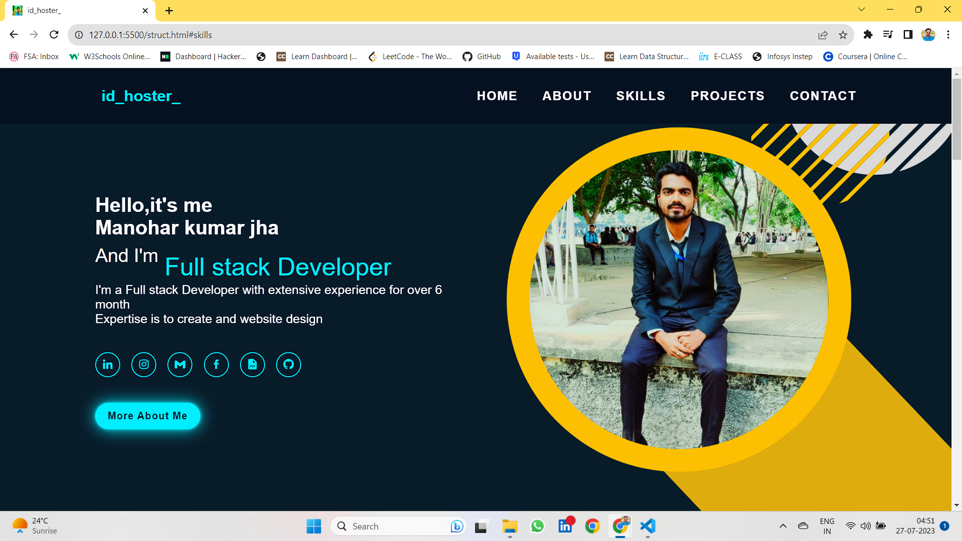 GitHub - Manohar100/portfolio